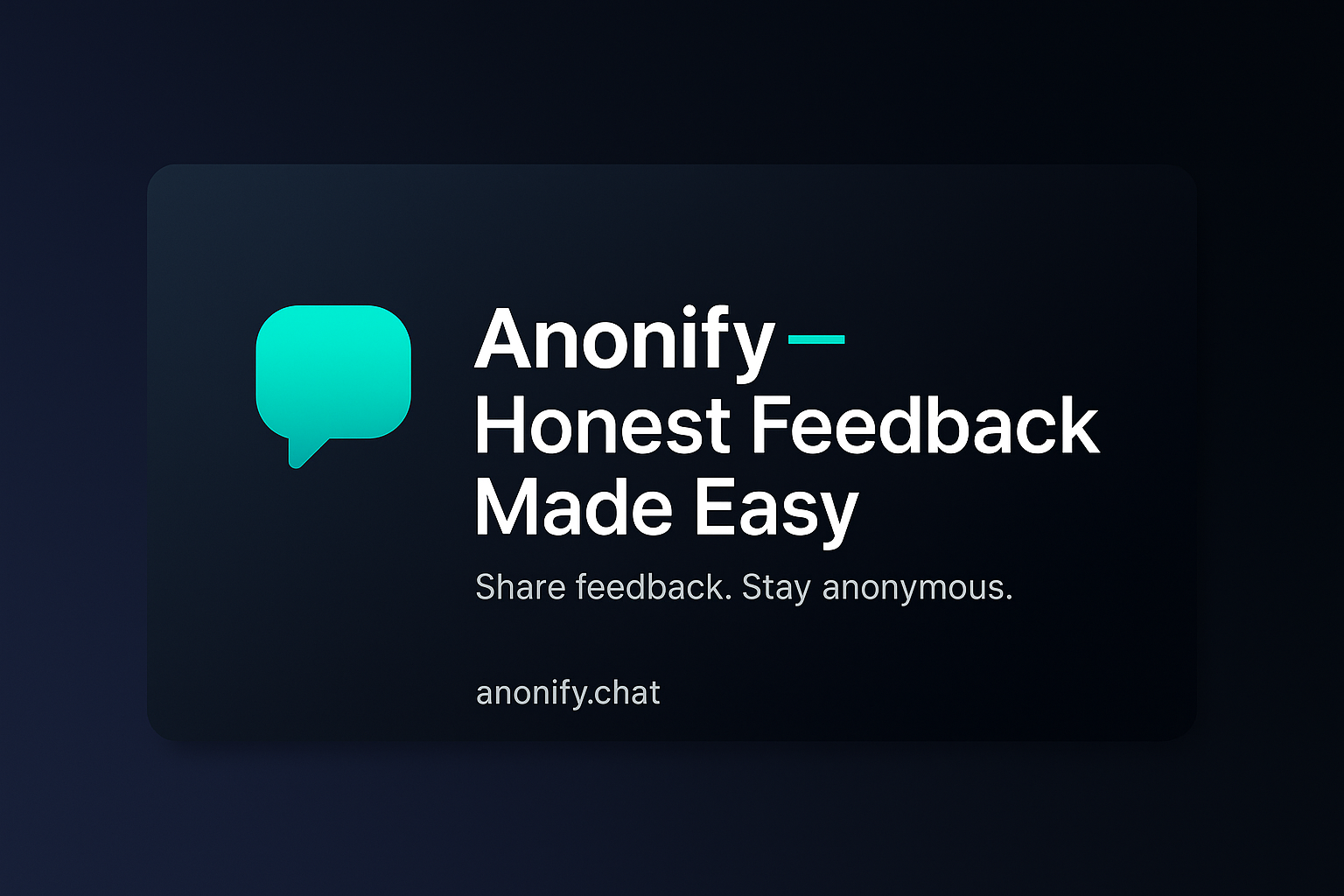 Anonify – Send Anonymous Feedback Securely Worldwide